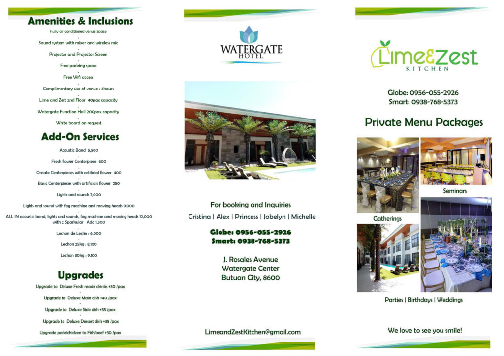 Watergate Main Function Hall – Watergate Hotel Butuan